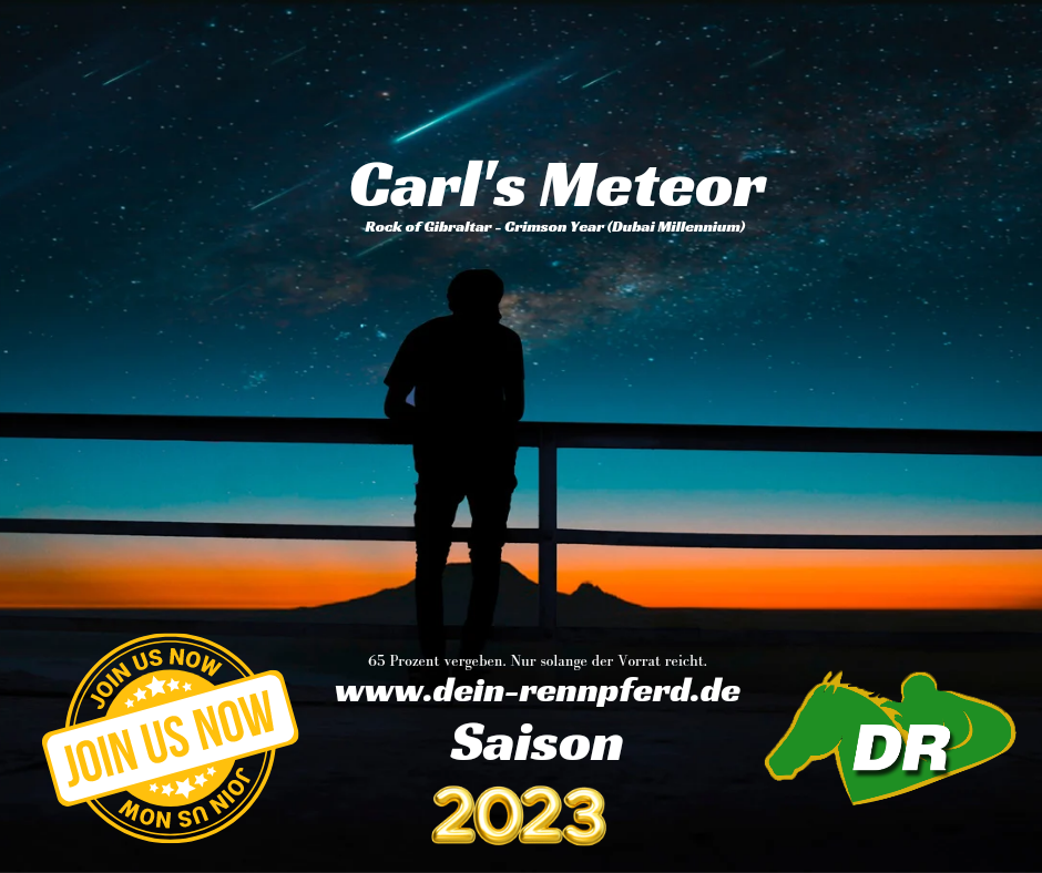 Schneller als ein Meteor! Carl´s Meteor fast ausverkauft! – dein ...